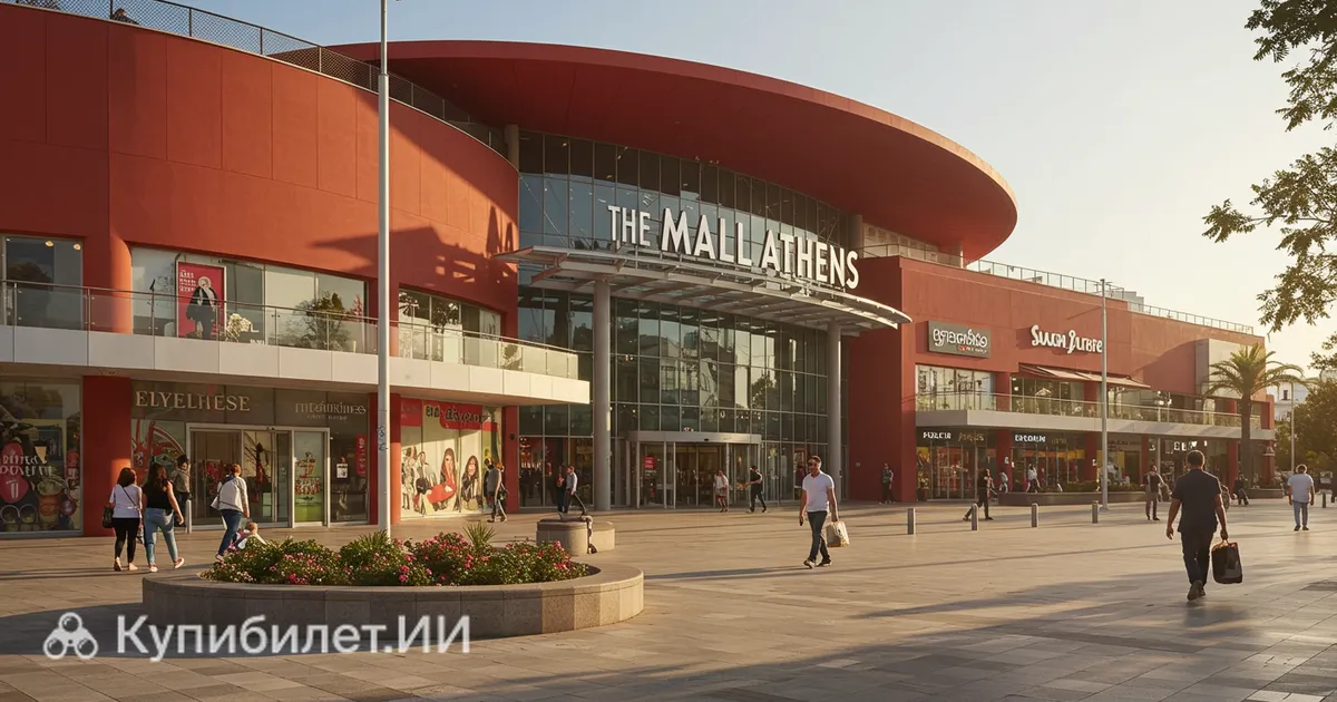 The Mall Athens – biggest shopping centre in Greece